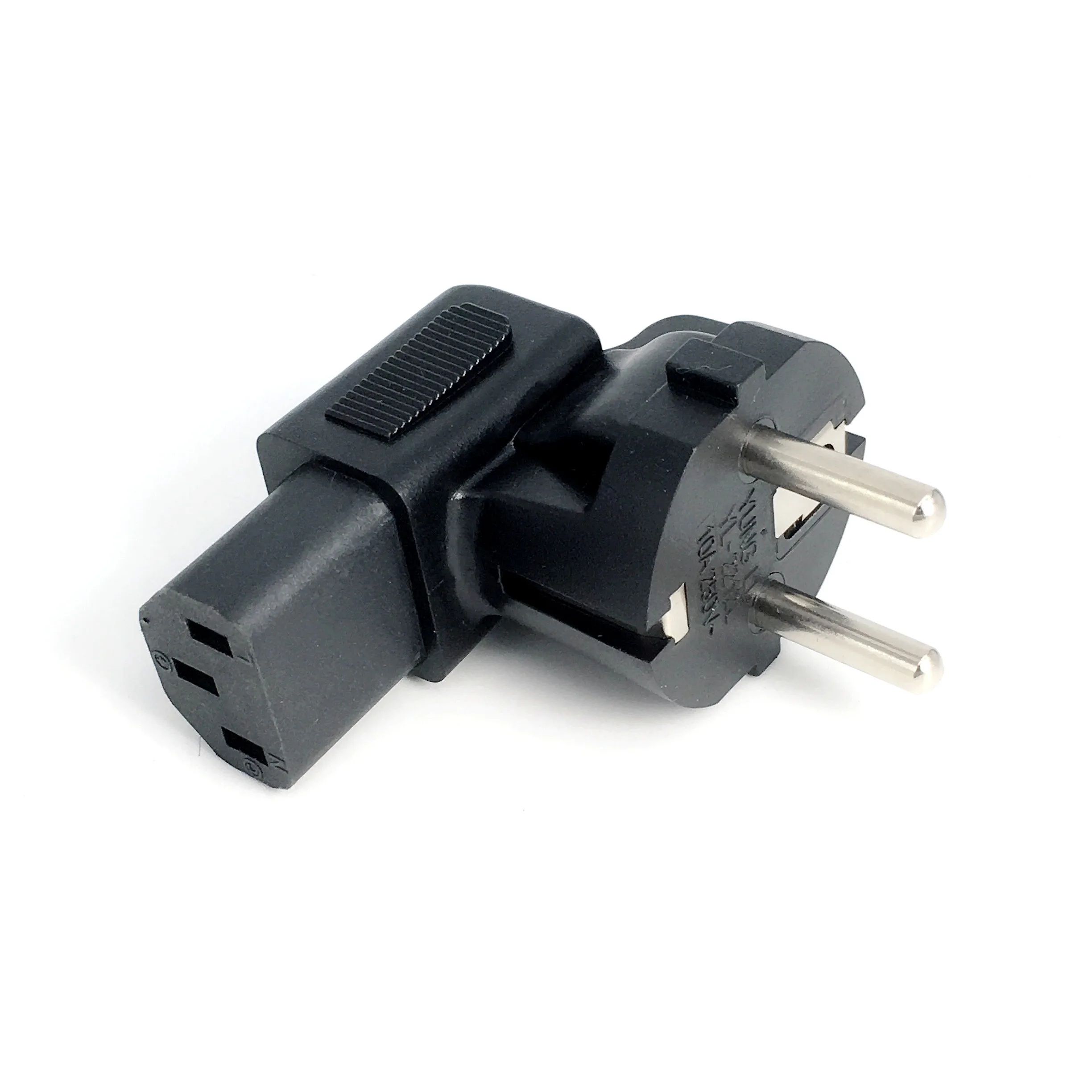 Multiprise,Adaptateur de prise à Angle droit IEC320 C13 à 3 broches ...