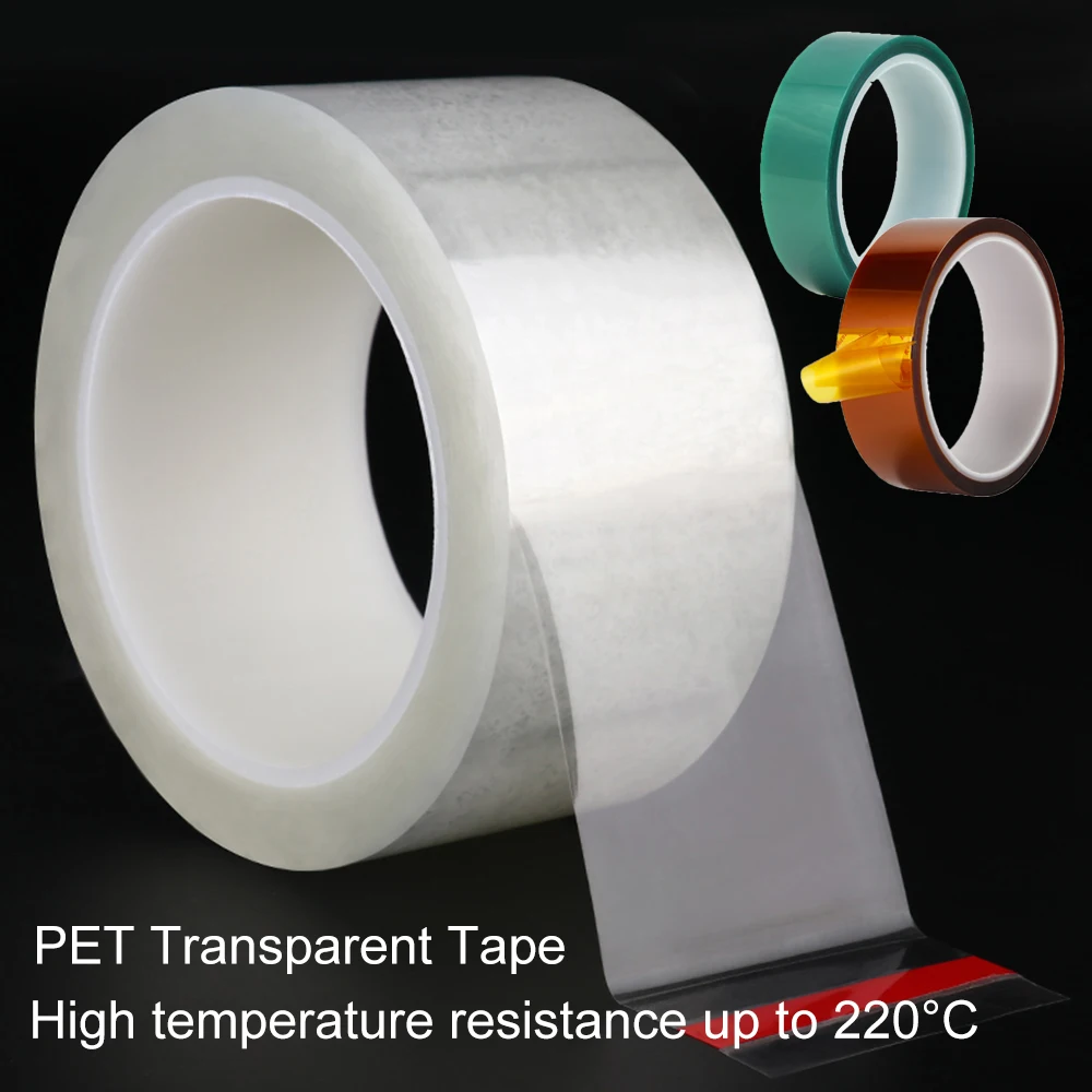 High-Temperature-Resistant-Transparent-PET-Adhesive-Tape-Electroplated ...