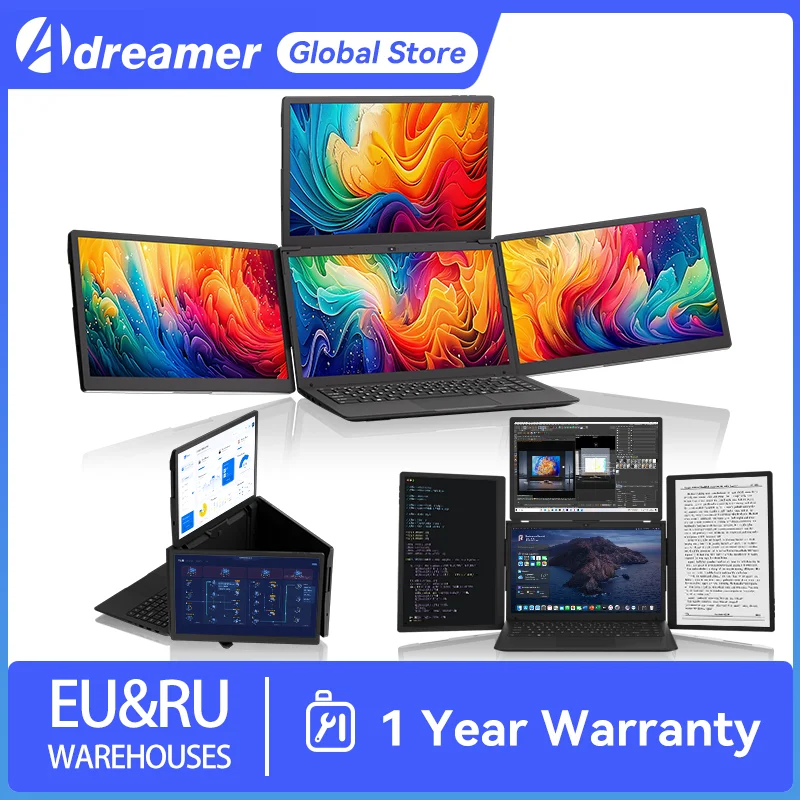 ArieScreen13S-Monitores-Tela-de-Expans-o-3-em-1-1920x1200-FHD-port-til ...