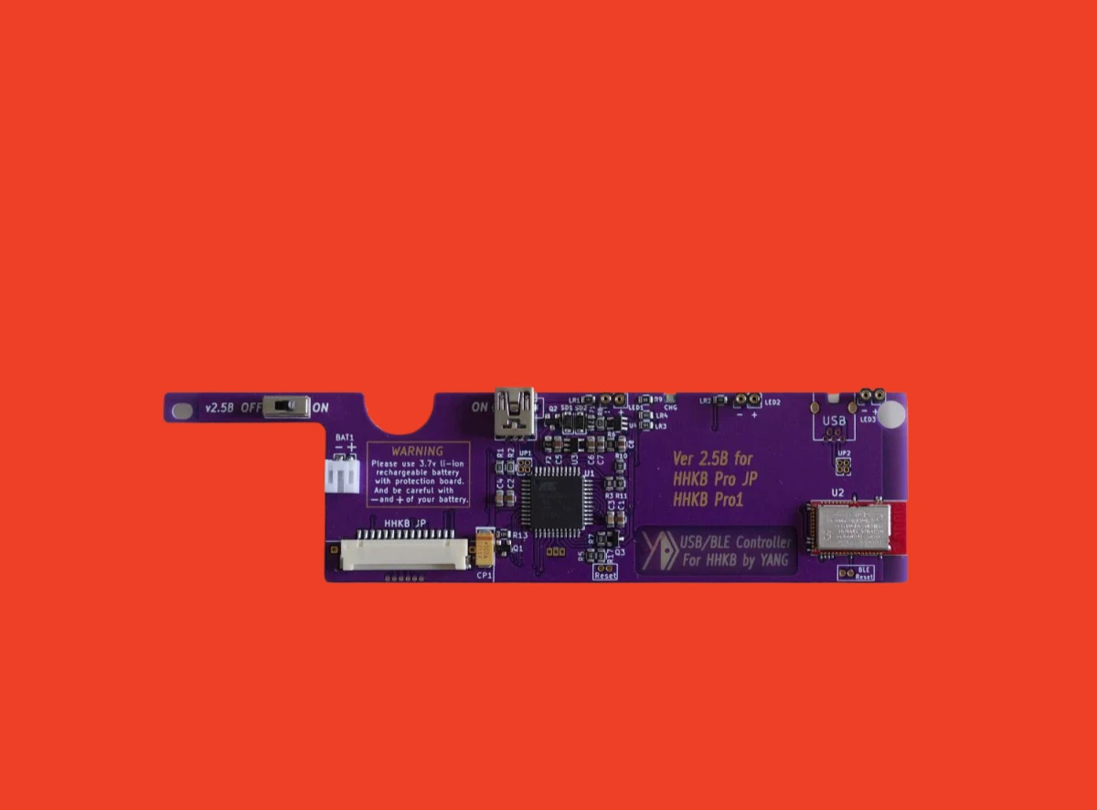 HHKB JP and Pro1 Use YDKB Electrostatic Capacitor to Change Bluetooth ...