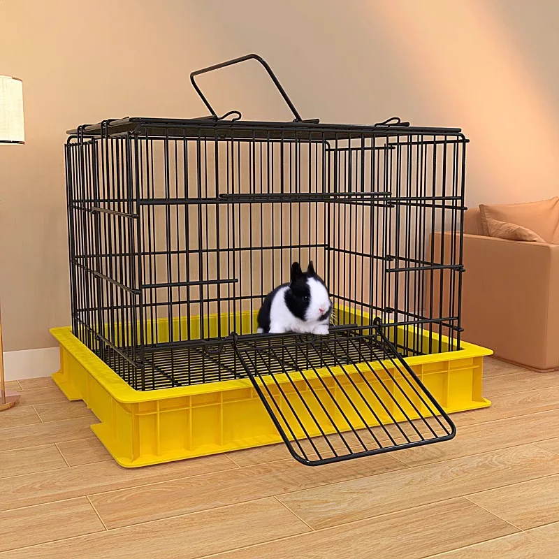 Rabbit-cage-anti-spray-urine-large-rabbit-nest-cage-Dutch-pig-guinea ...