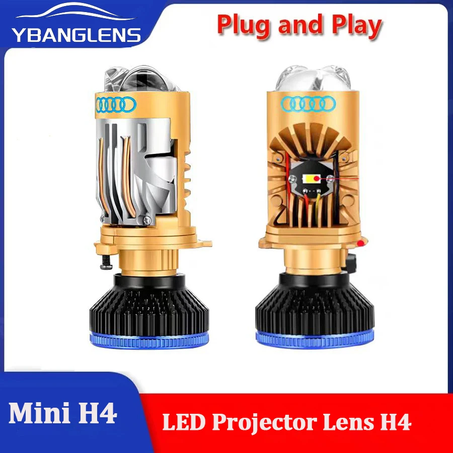 180W-Bi-LED-H4-Headlight-Mini-Lens-Projector-30000LM-Auto-Lamp-High-Low ...