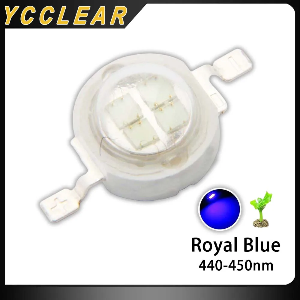 High-Bright-LED-Light-Beads-Royal-Blue-440-450nm-1W-3W-5W-LED-Chips-SMD ...
