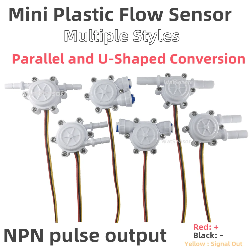 New-Multiple-styles-Flow-Sensor-Control-Meter-Flowmeter-Counter-0-2-8L ...