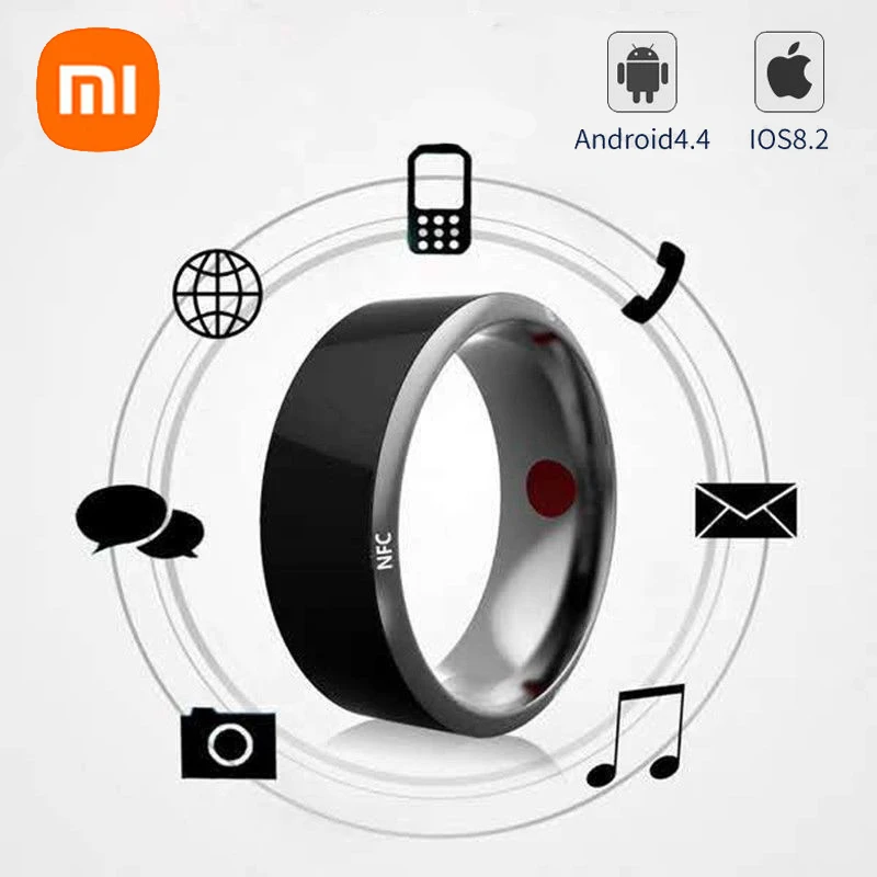NEW Xiaomi NFC Smart Ring Electronic Bluetooth Ring Solar Ring IC/ID ...