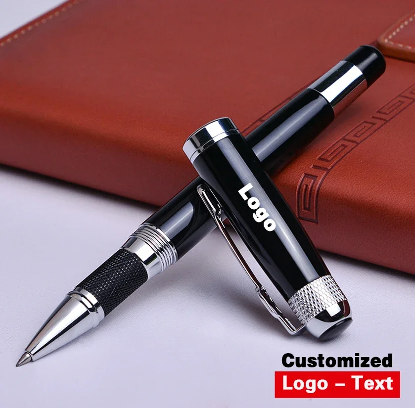 Luxury-Metal-Ball-point-Pen-Black-0-5mm-Write-Office-School-Stationary ...