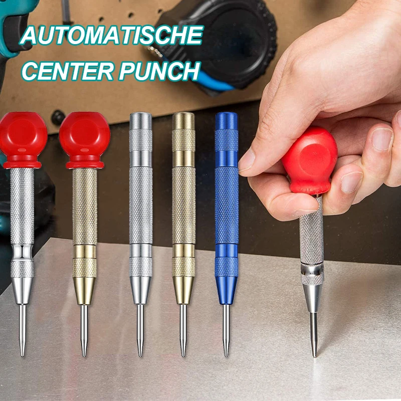 Automatic-Center-Punch-Center-Hole-Punch-Machinists-Carpenters-Tool ...