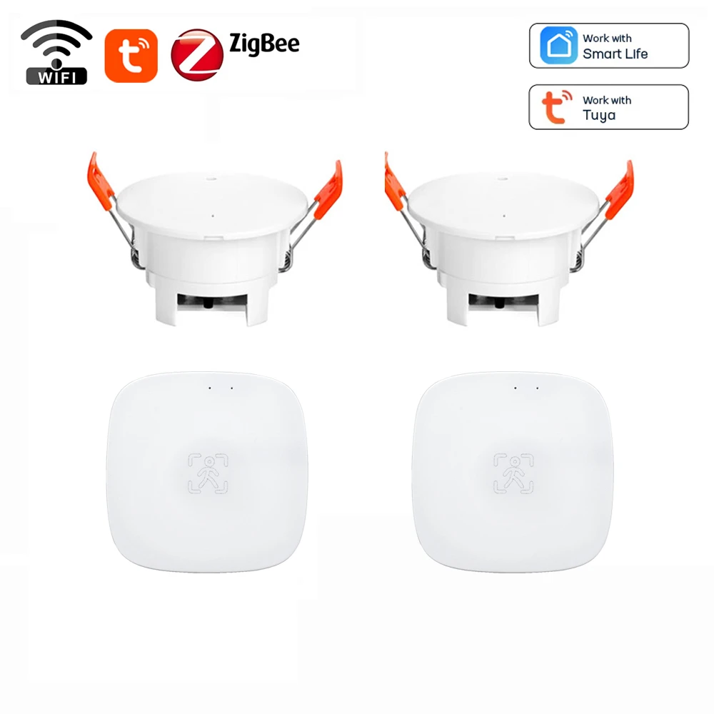 Zigbee Human Presence Sensor Tuya Wifi Millimeter Wave Radar Detector ...