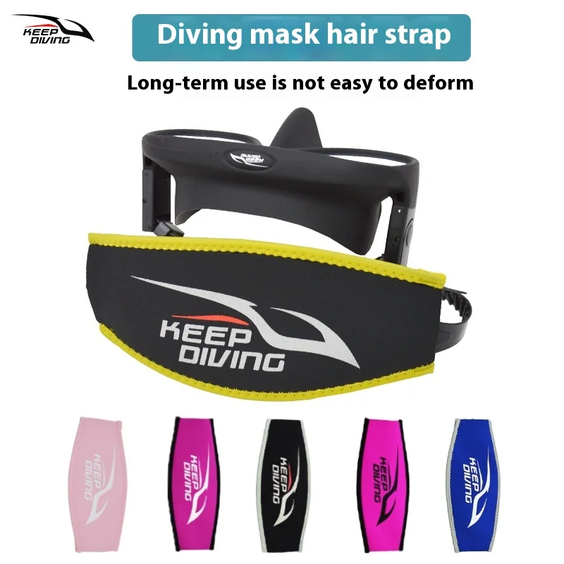 Dive-Goggle-Hair-Ties-Snorkeling-Technical-Diving-Anti-tangle-Sticky ...