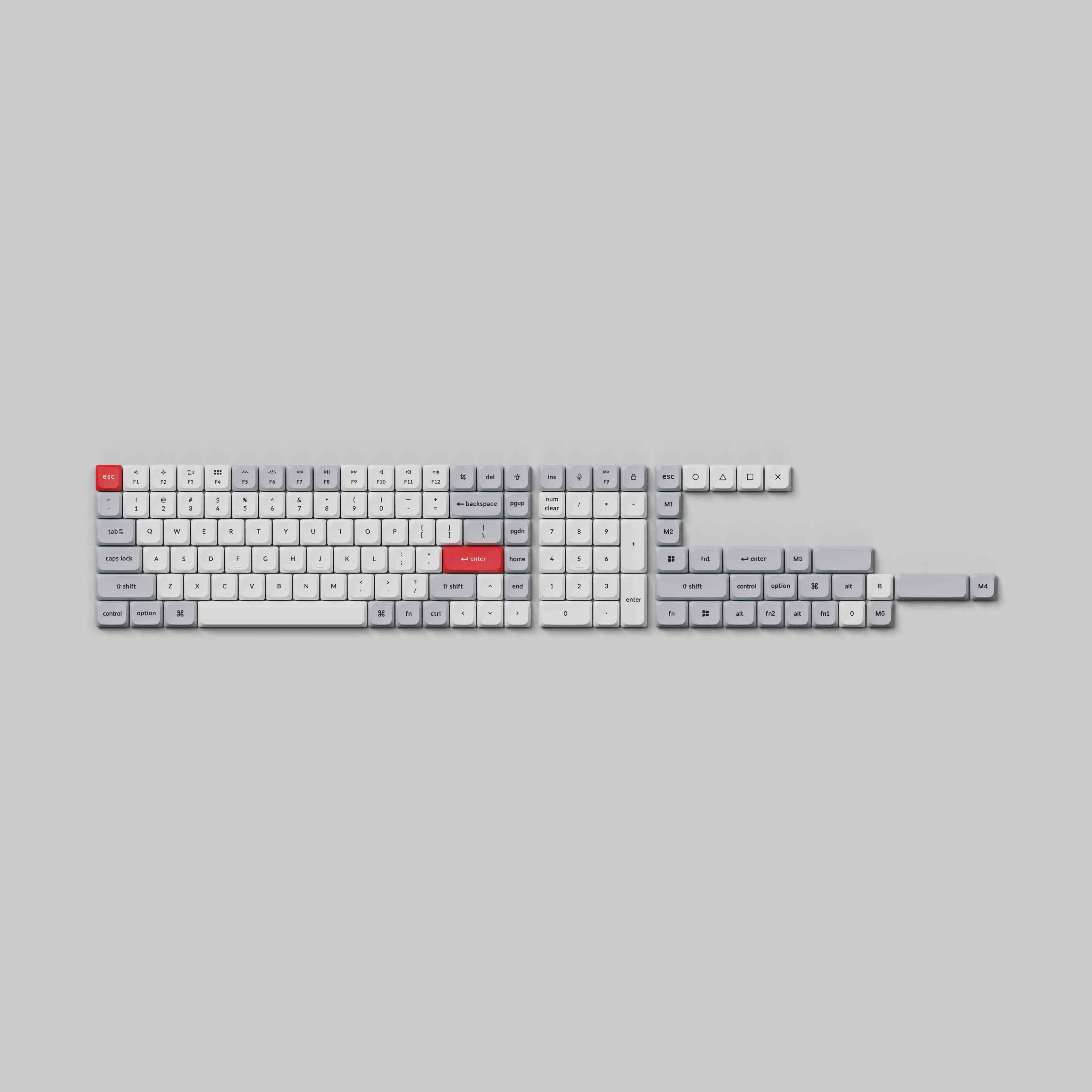 Keychron-Low-Profile-Dye-Sub-PBT-LSA-Full-Set-Keycap-Set-for-Custom ...