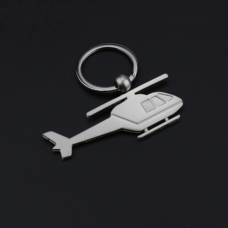 Helicopter-key-chain-stainless-steel-Keychain-Car-Key-Chain-aircraft ...