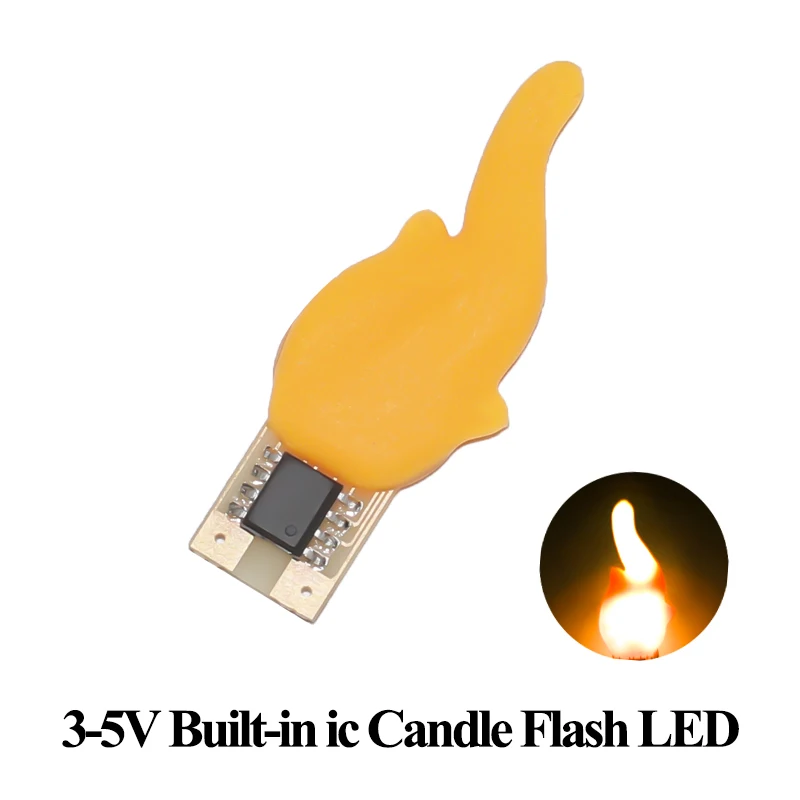 3v-5v-Led-Cob-Flash-Candles-Edison-Flame-Red-Blue-Green-Warm-White ...