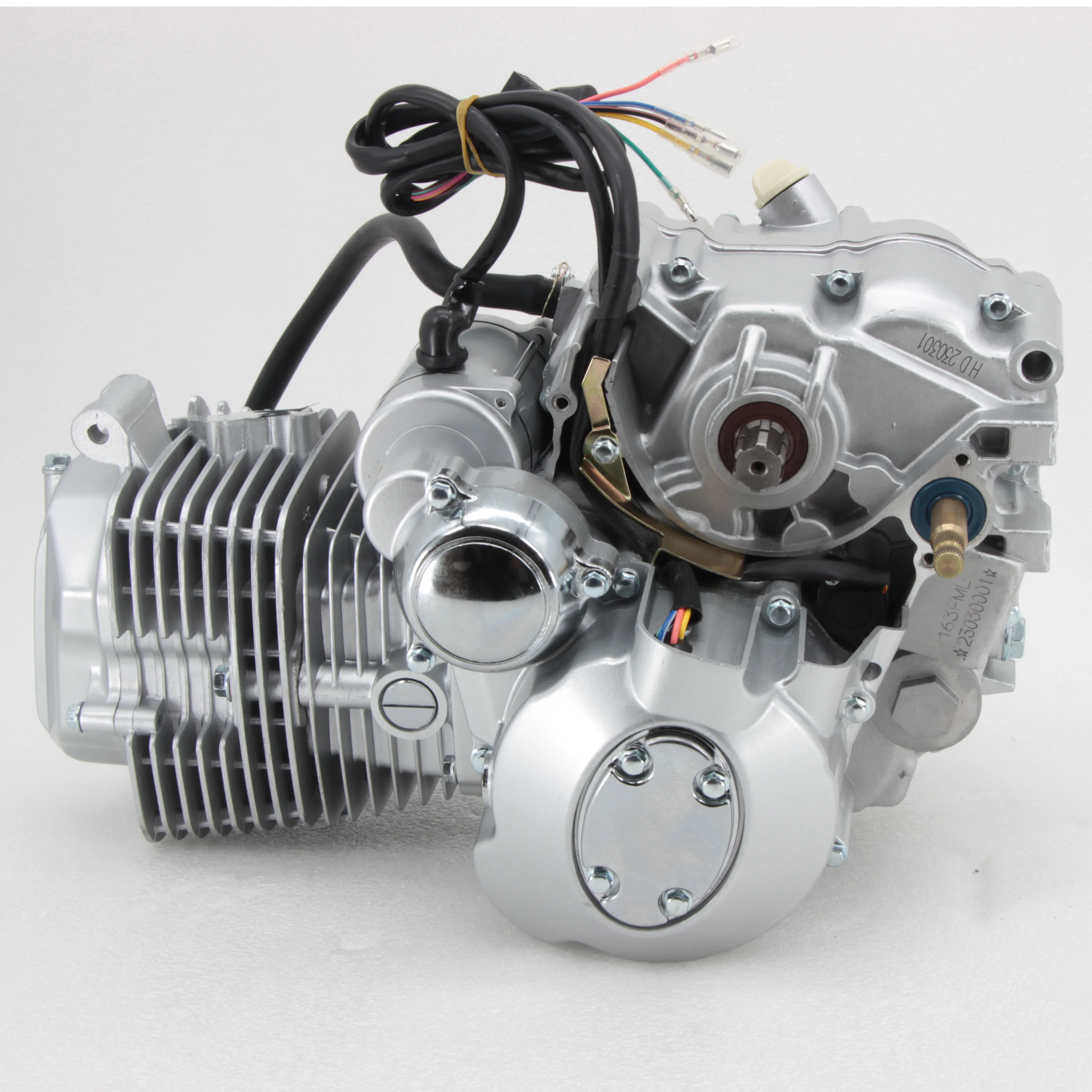 Motorcycle-Engine-Assembly-200CC-Air-Cooling-CDI-Simple-structure ...