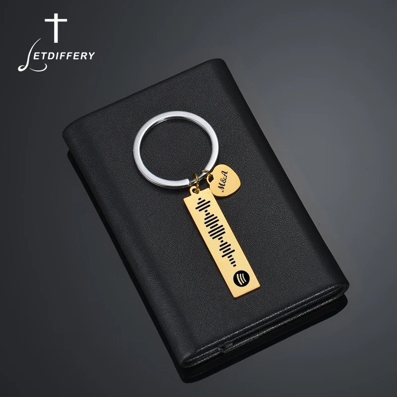 Spotify Personalized Keychain | Spotify Customized Key Chains - Custom ...