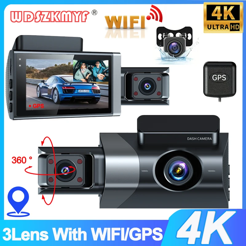 3Lens-Dash-Cam-for-Cars-4K-Car-Dvr-in-the-Car-GPS-Camera-for-Vehicle ...
