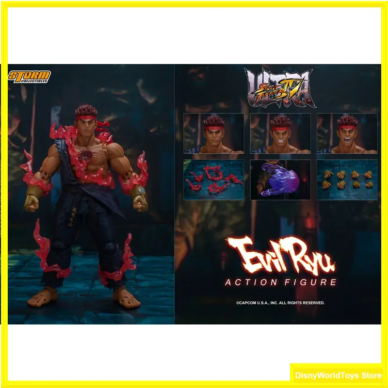 100% Original Storm Toys 1/12 Ultra Street Fighter IV Evil Ryu In Stock ...