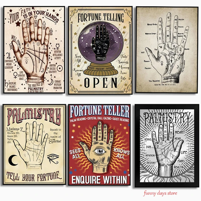 Vintage Palm Reading