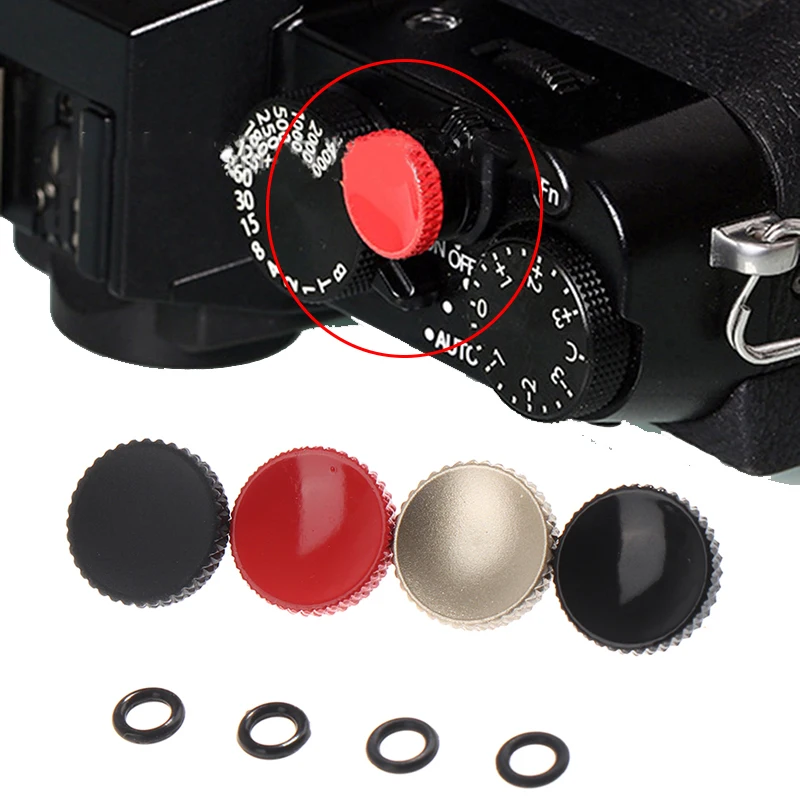 Metal-Concave-Surface-Camera-Soft-Shutter-Release-Button-For-Fuji-Fujifilm-XT20-XT3-X100S-X20 ...