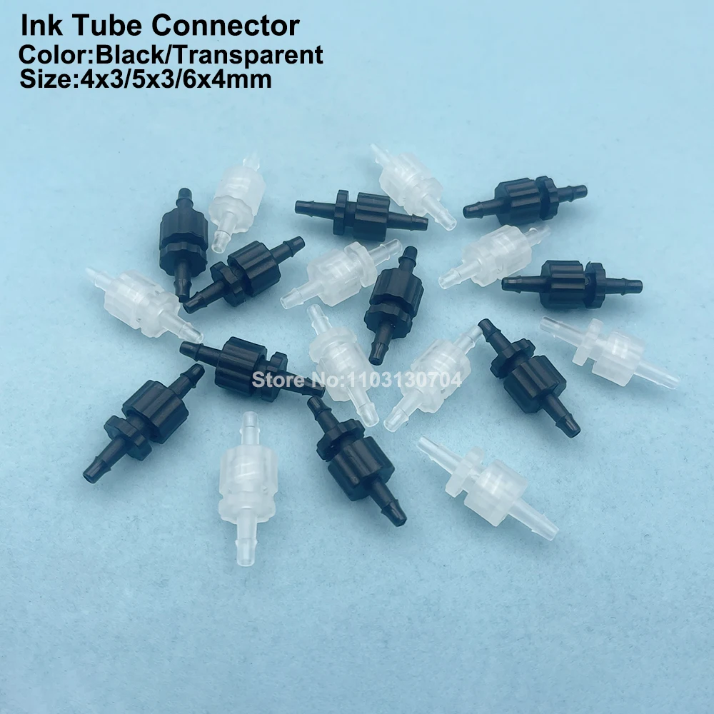 10Sets-Inkjet-Printer-UV-Solvent-Plastic-Ink-Tube-Connector-Hose-Pipe ...