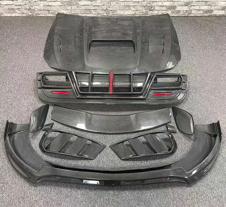 BODY KIT for GLA X156 GLA45 AMG Carbon Fiber - AliExpress 34