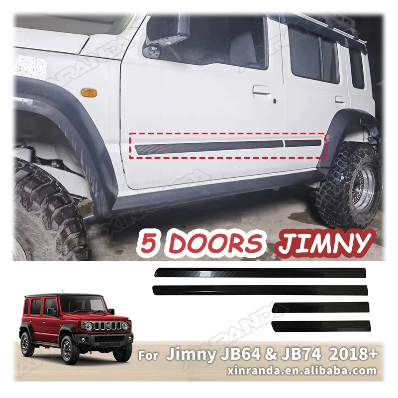 5-Door-Jimny-Side-Door-Body-Anti-Scratch-Guard-Plate-Decoration-Trim ...