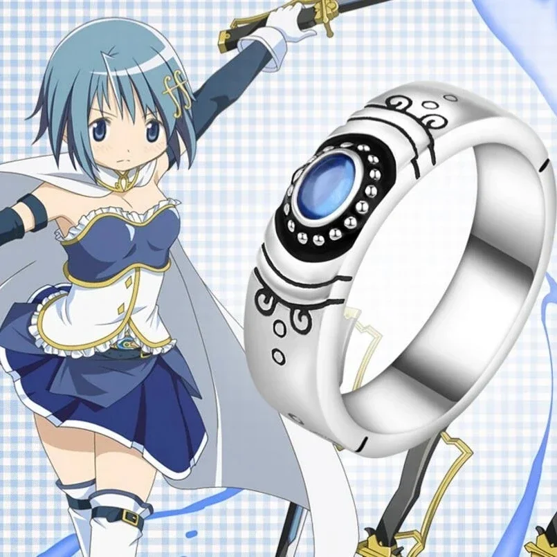 Anime-Magica-Akemi-Homura-Cosplay-Sterling-Silver-Finger-Ring-Men-Women ...