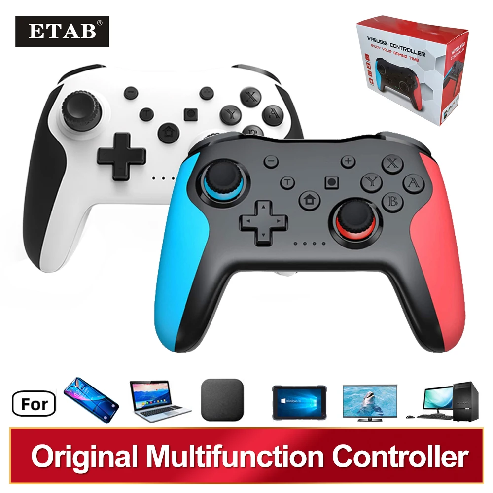 Original-Wireless-Controller-BT-For-Nintendo-Switch-Pro-PC-PS3-Joystick-Gamepad-NFC-Professional ...