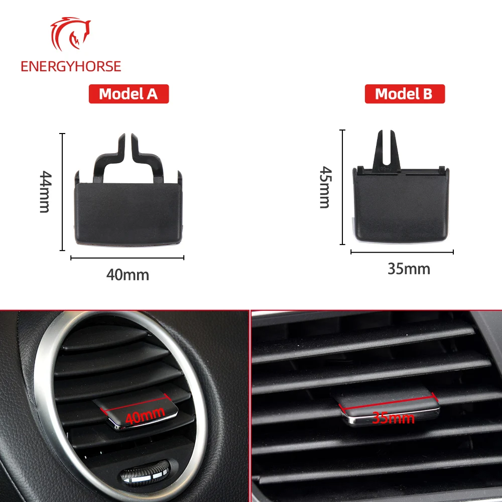 Car Accessories Front Rear Air Conditioner Vent Outlet Grille Slide ...