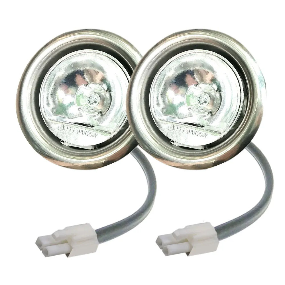 2-Piece-64mm-G4-Halogen-Bulbs-Fixtures-50mm-Puck-Lights-Fitting ...