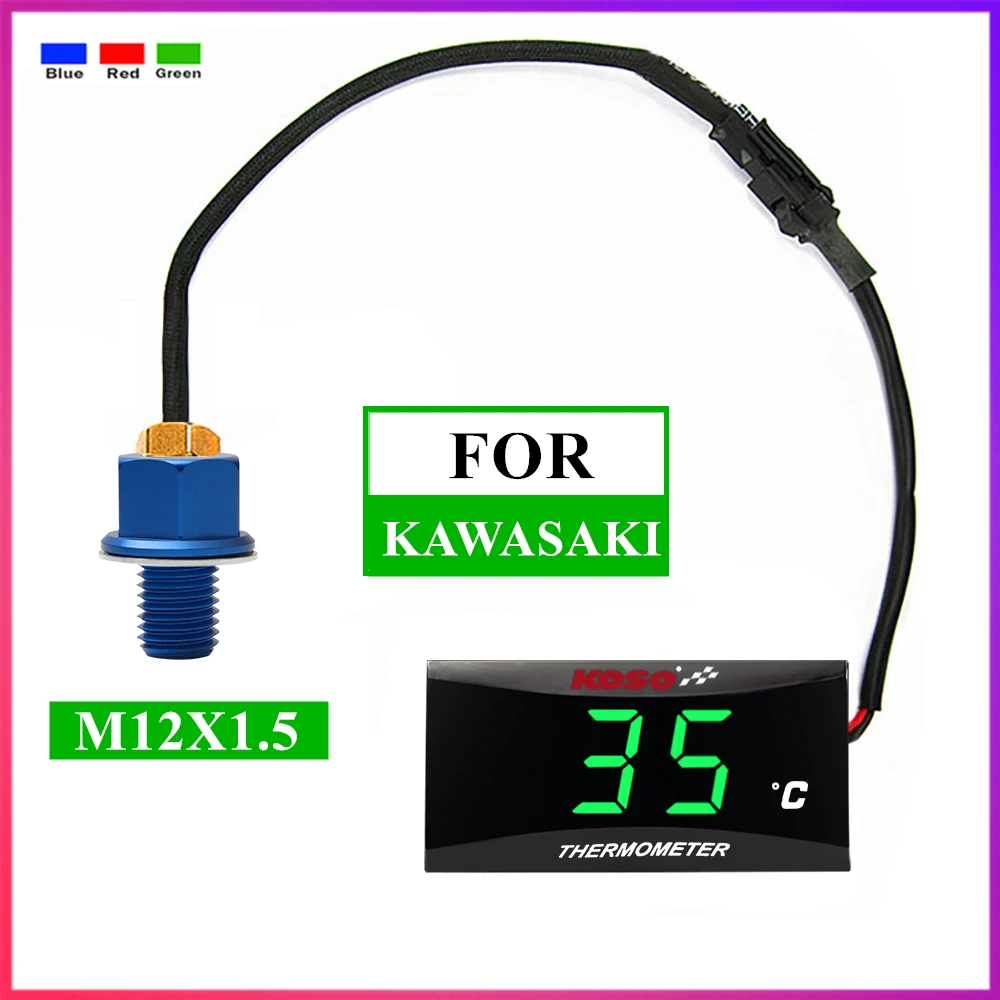 Motorcycle oil temperature sensor For Kawasaki Ninja 300 650 Version ...
