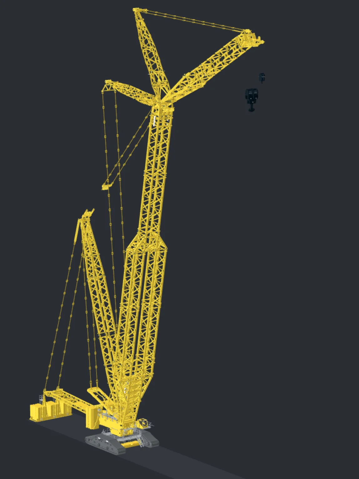building-instructions-book-in-paper-of-the-Powerboom-of-the-Lr11000-not ...