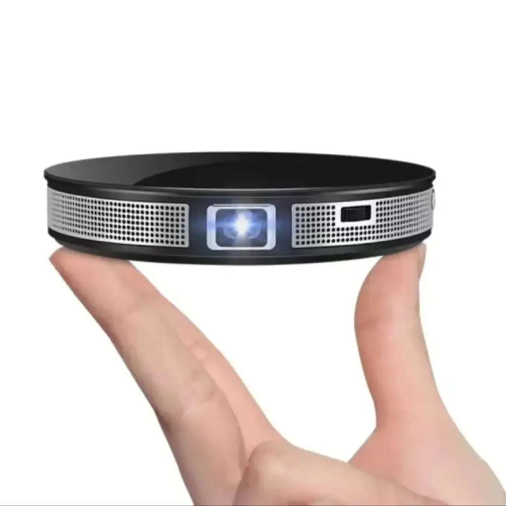 Mini 4K Portable Projector Home Theater DLP Android Smart Ceiling Car ...