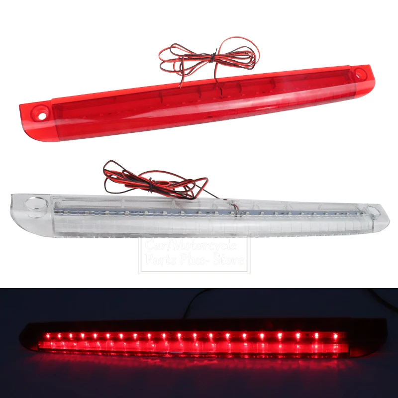 Universal Car LED High Mount Level Third 3RD Brake Stop Rear Tail Light Red 12V LED Car ...