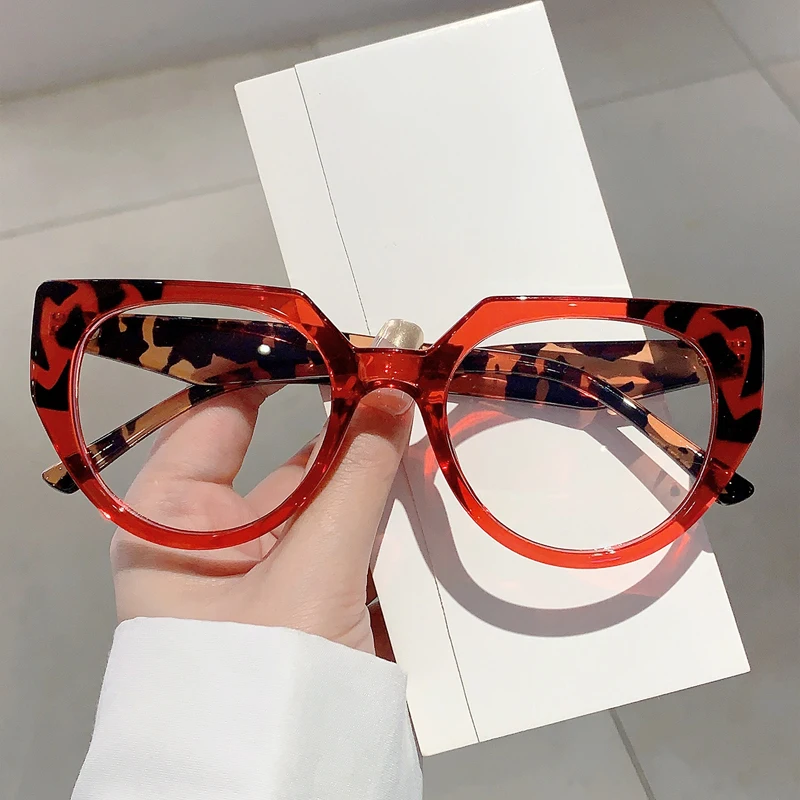 KAMMPT-Oversized-Women-Eyeglasses-Frames-2024-New-in-Simple-Multicolor ...