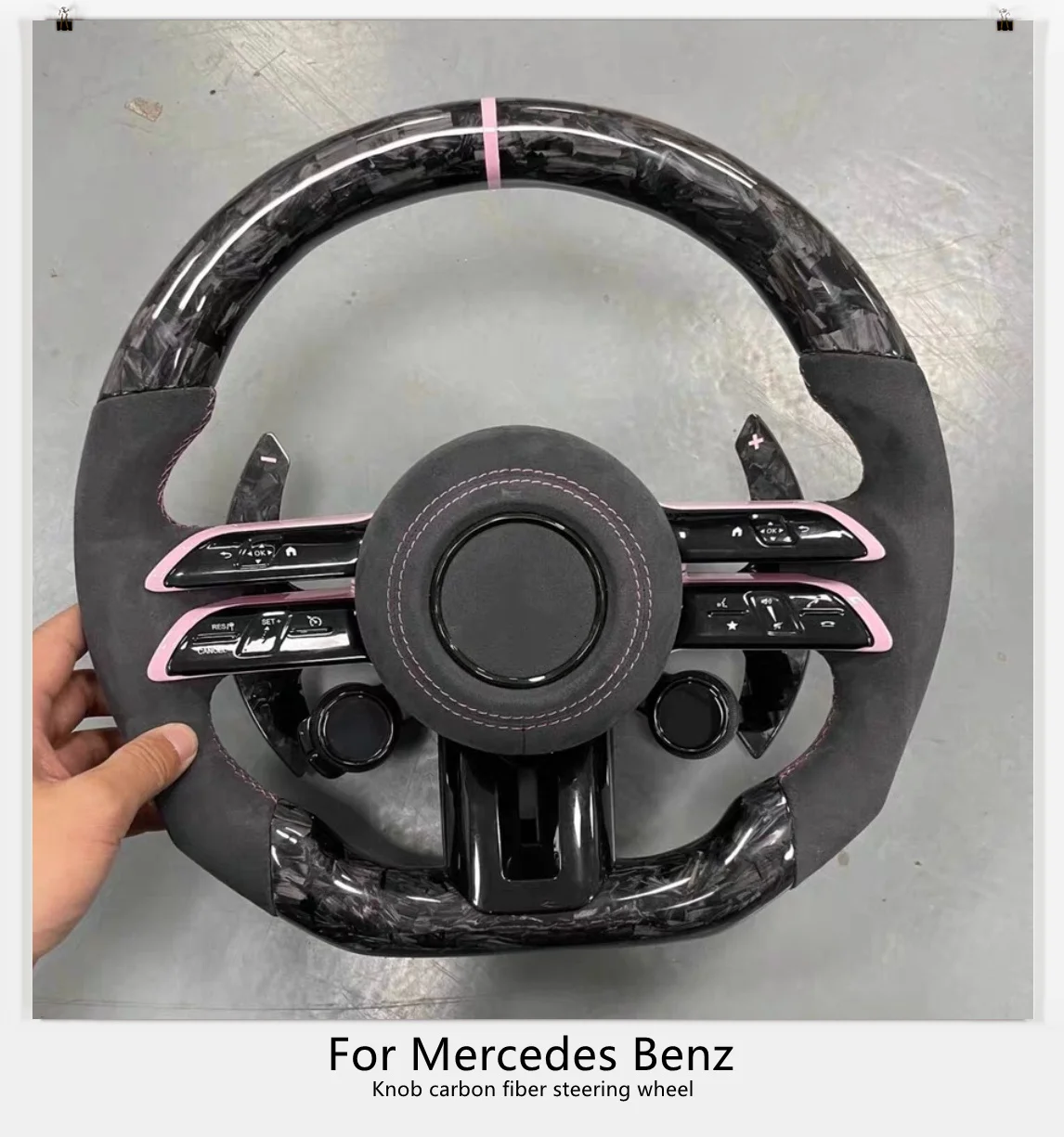 Dynamic Selecet Button Steering Wheel for Mercedes Benz AMG W204 W205 ...