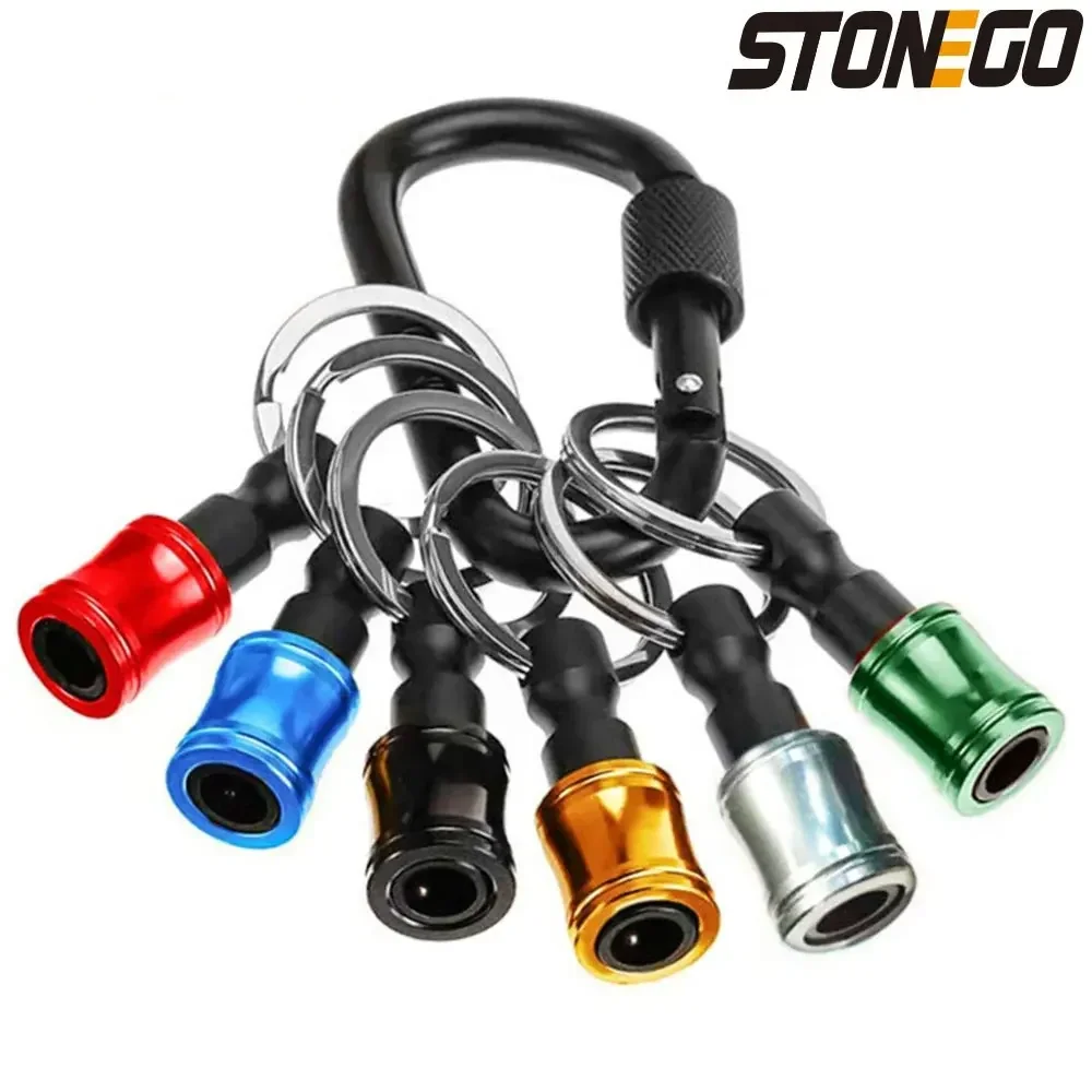 STONEGO-6-Pcs-Set-1-4-Inch-Hexagonal-Extension-Screwdriver-Bit-Holder ...