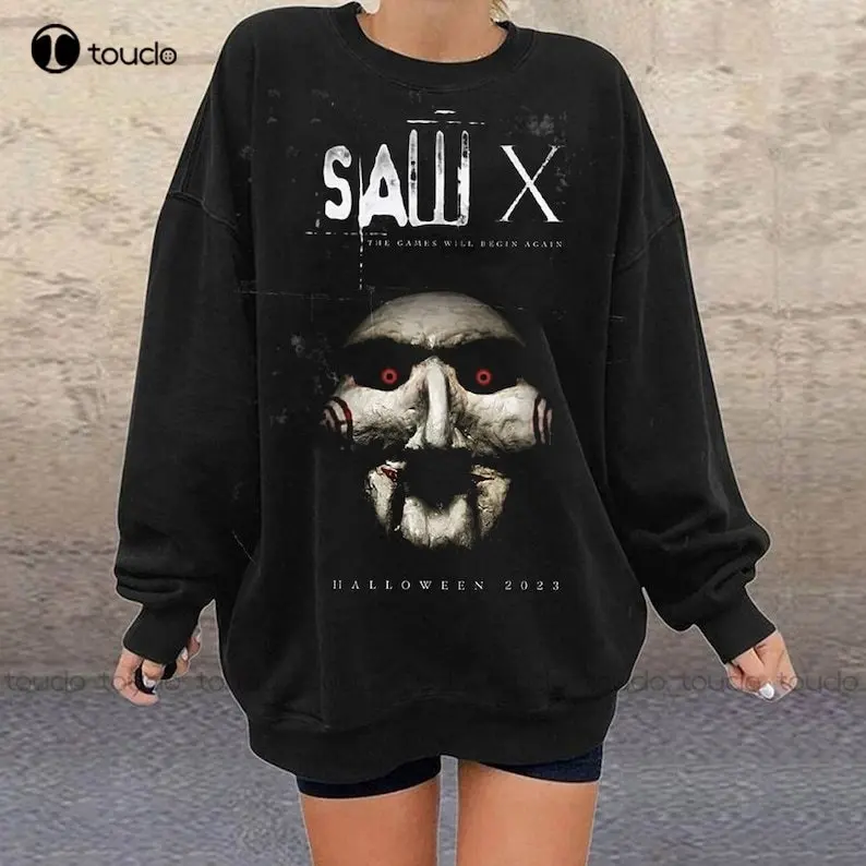 Saw-X-Movie-2023-T-Shirt-Saw-Horror-Movie-Poster-Head-Trap-Jigsaw-T ...