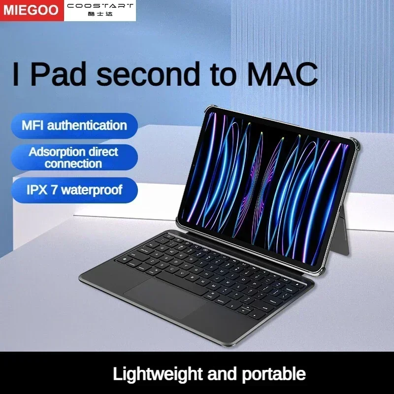 Miegoo-Teclado-Conex-o-Direta-Certifica-o-Magn-tica-MFI-Tablet-para ...