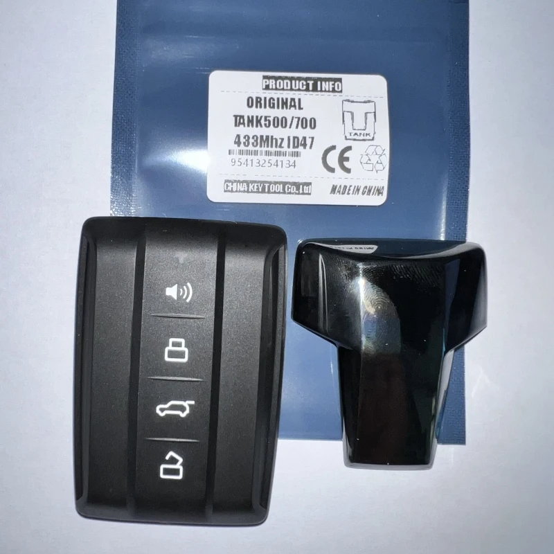 OEM-4-Buttons-433Mhz-ID47-CHIP-For-Great-Wall-GWM-TANK-500-TANK-700 ...