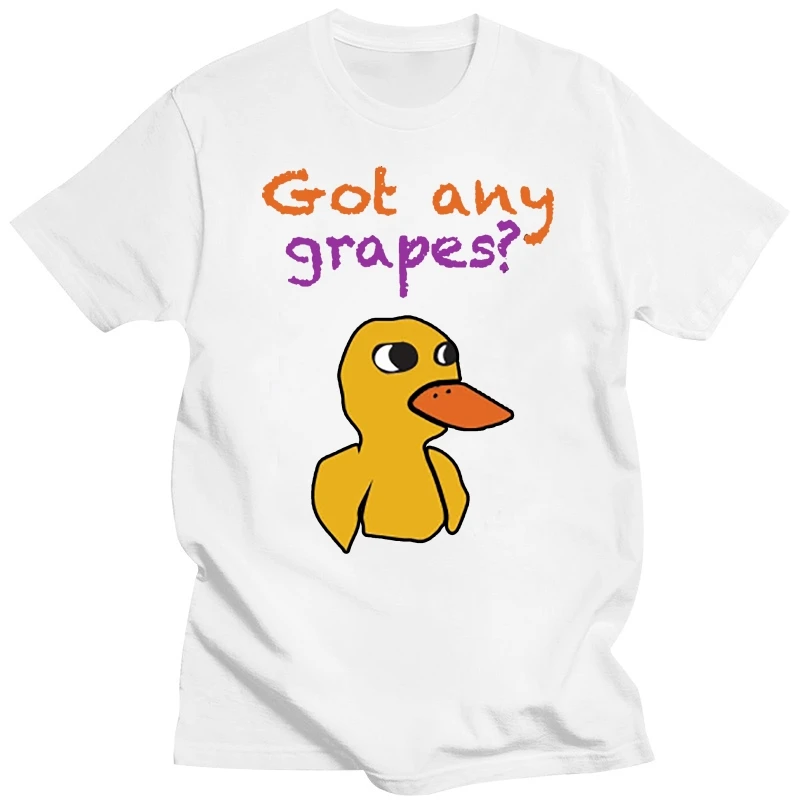 Got-any-grapes-T-Shirt-Duck-t-shirt-duck-retro-meme-lemonade-stand-got ...