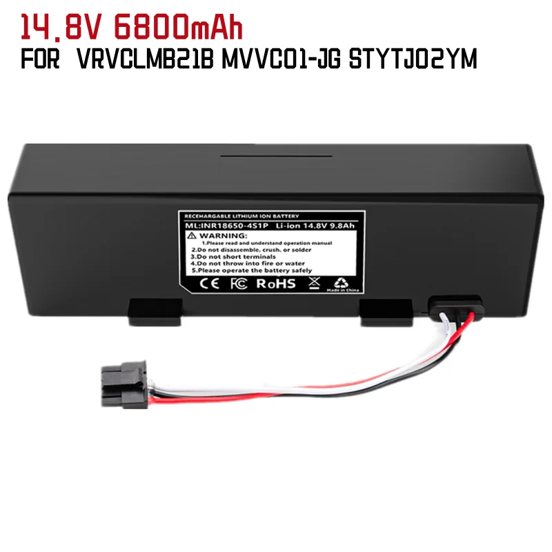 Original-Rechargeable-Battery-Viomi-V3-V2-Pro-VRVCLMB21B-MVVC01-JG ...