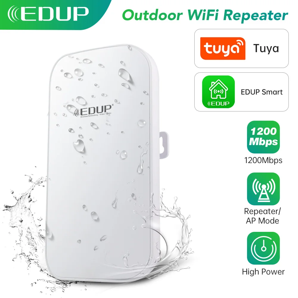 EDUP-Tuya-uzaktan-WiFi-geni-letici-1200Mbps-WiFi-tekrarlay-c-ift-bant-a ...