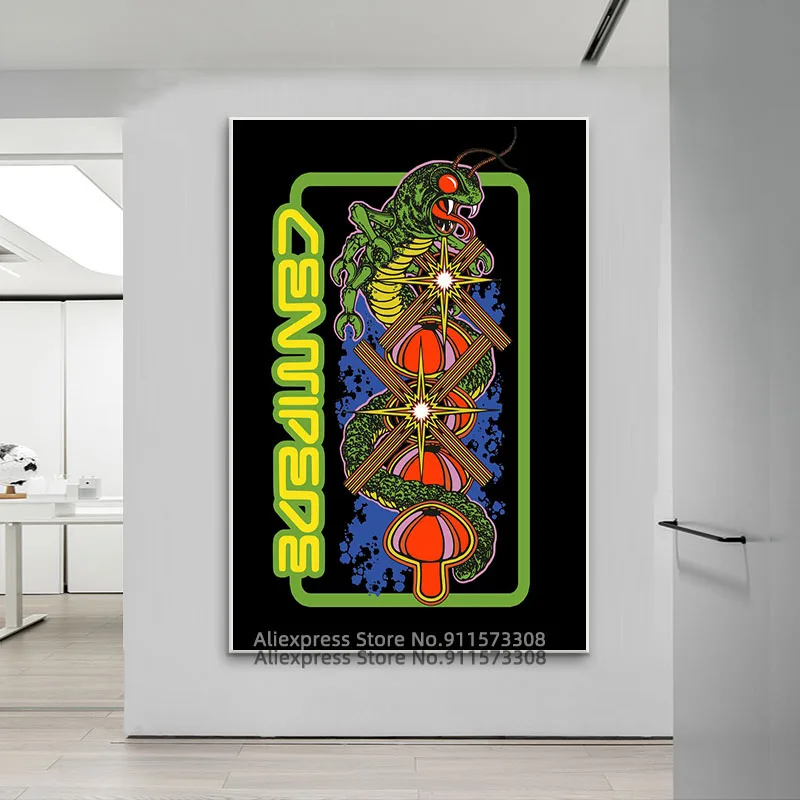 Centipede Arcade Art