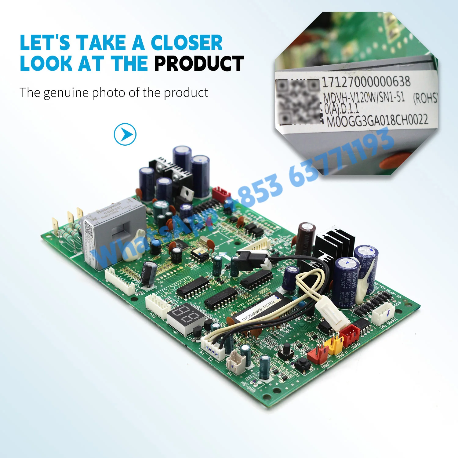 New Outdoor Main Control Board Assembly pcb 17127000000638 For Midea ...