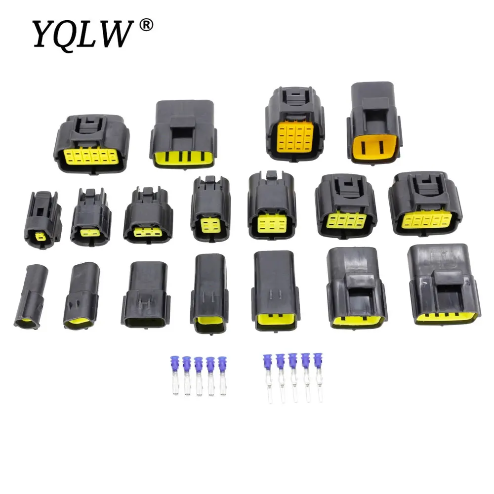 1.8mm 1/2/3/4/6/8/10/12/16Pin Connector Automotive Waterproof ...