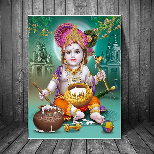 God Baby Krishna Wallpaper Hd