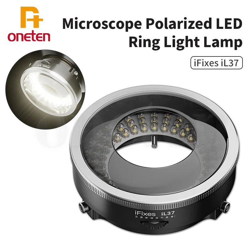 iFixes-iL37-Microscope-Polarized-LED-Ring-Light-Lamp-Anti-Glare ...