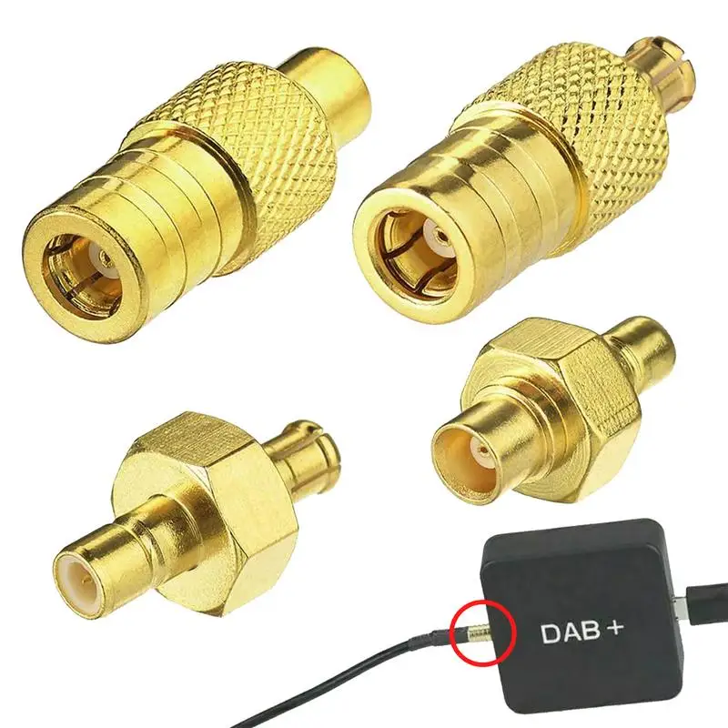 Generic Car Radio Antenna Adapter Portable And Durable Copper Antenna ...
