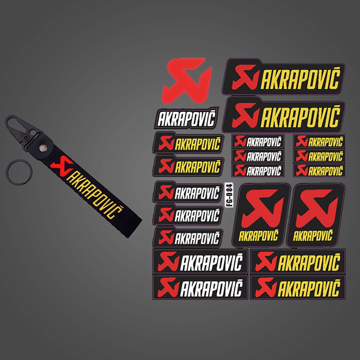 Vinyl-Motorcycle-Akrapovic-Sticker-Logo-Tank-Decal-Kit-For-Yamaha-Honda ...