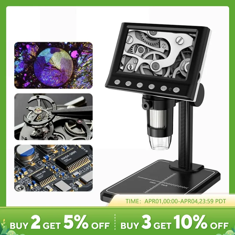 4-3-In-LCD-Digital-Microscope-40-1000X-Coin-Microscope-for-Error-Coins ...